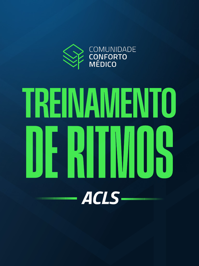 ACLS Treinamento de Ritmos | PDF | Sistema cardiovascular | Coração