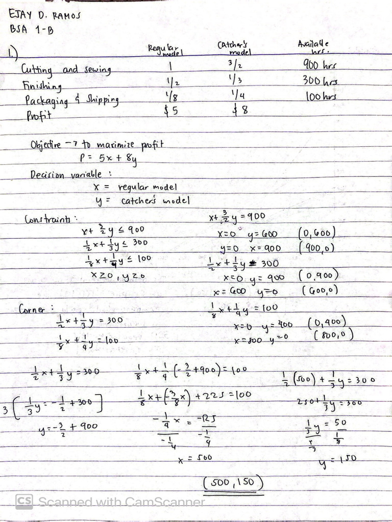 Problem Set | PDF