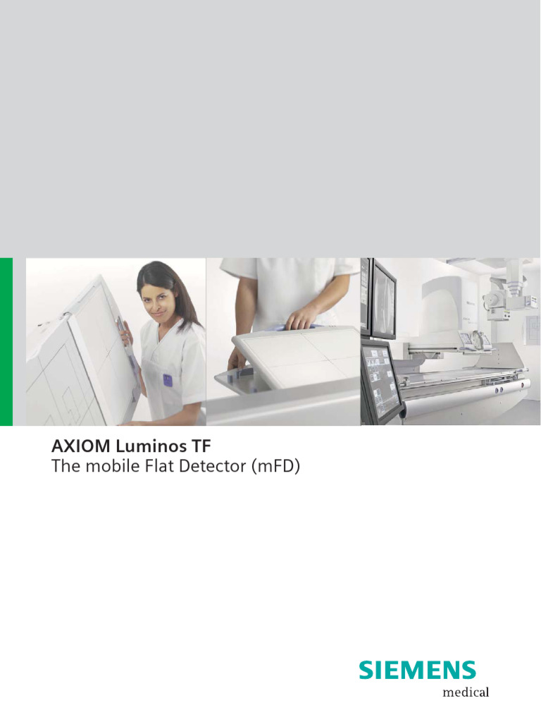 Brochure Luminos TF (MFD) e | PDF | Radiography | Image Processing