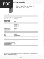 Tableros de Distribución Eléctrica NF - NF304AB22S | PDF
