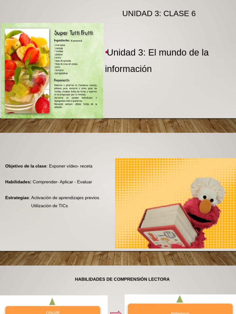 CLASE 6-6° Lenguaje (Unidad 3) | PDF