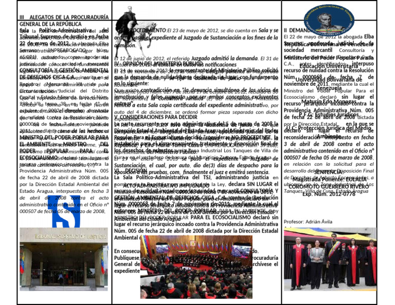 Triptico Modelo Numero 1 | PDF | Demanda judicial | Gobierno