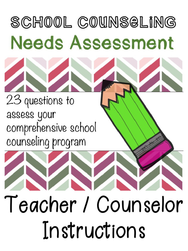 School Counseling Needs Assessment Digital Form Instructions | PDF