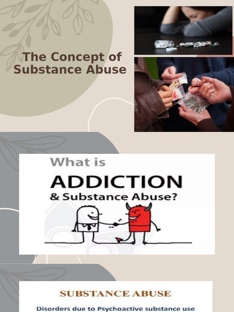 The Concept of Substance Abuse 1 | PDF | Substance Abuse | Opioid