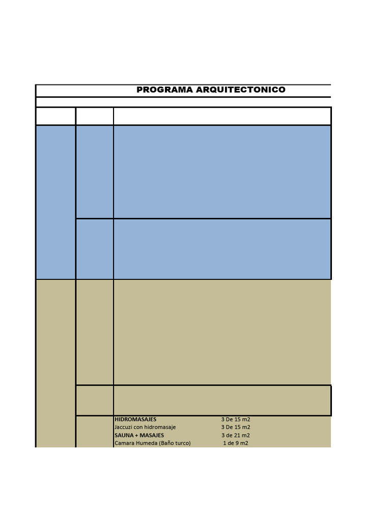 Programa Arq. - Ecolodge | PDF | Inicio | Diseño de interiores