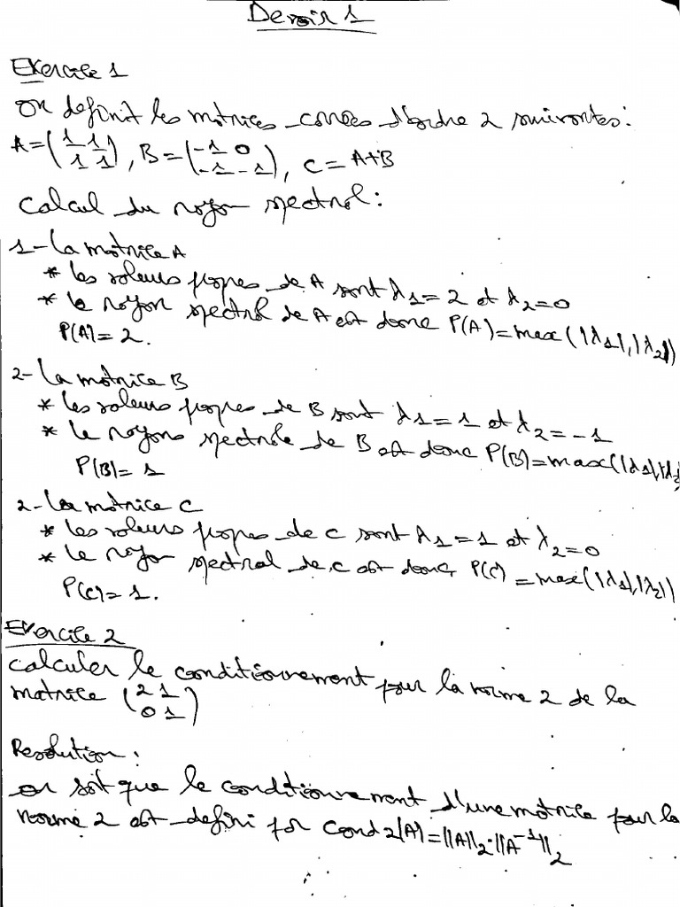 Devoir 1 | PDF