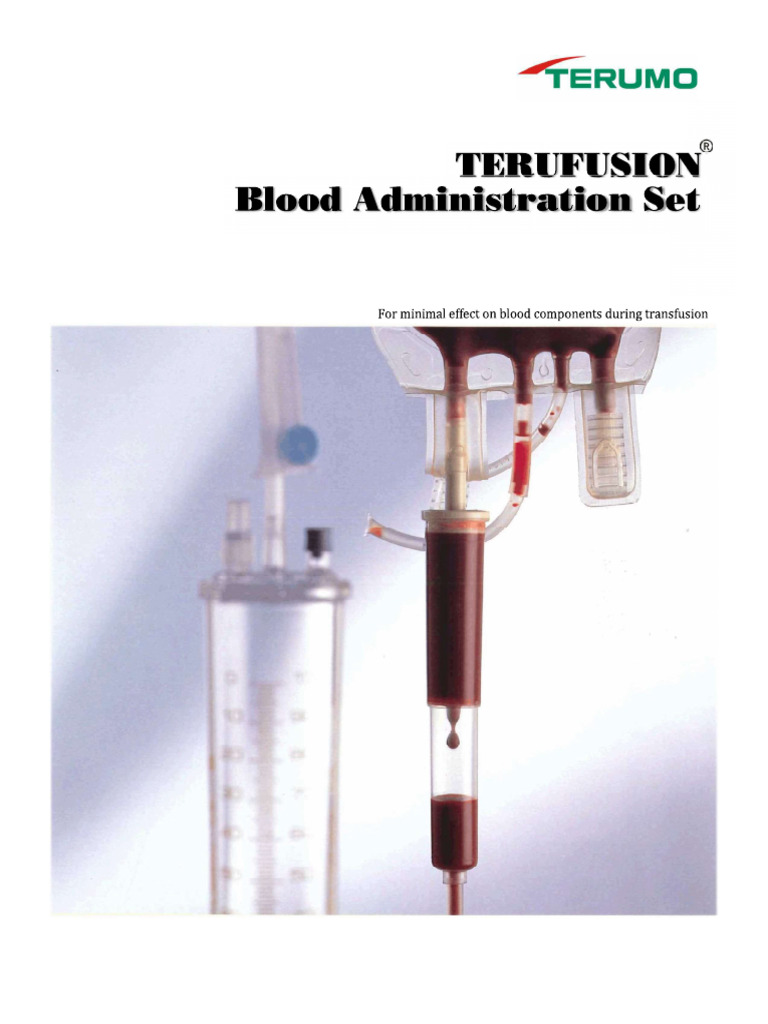 Catalogue - Blood Transfusion Set - Eng & VNese | PDF