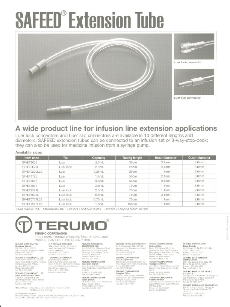 SAFEED Extension Tube (E) | PDF