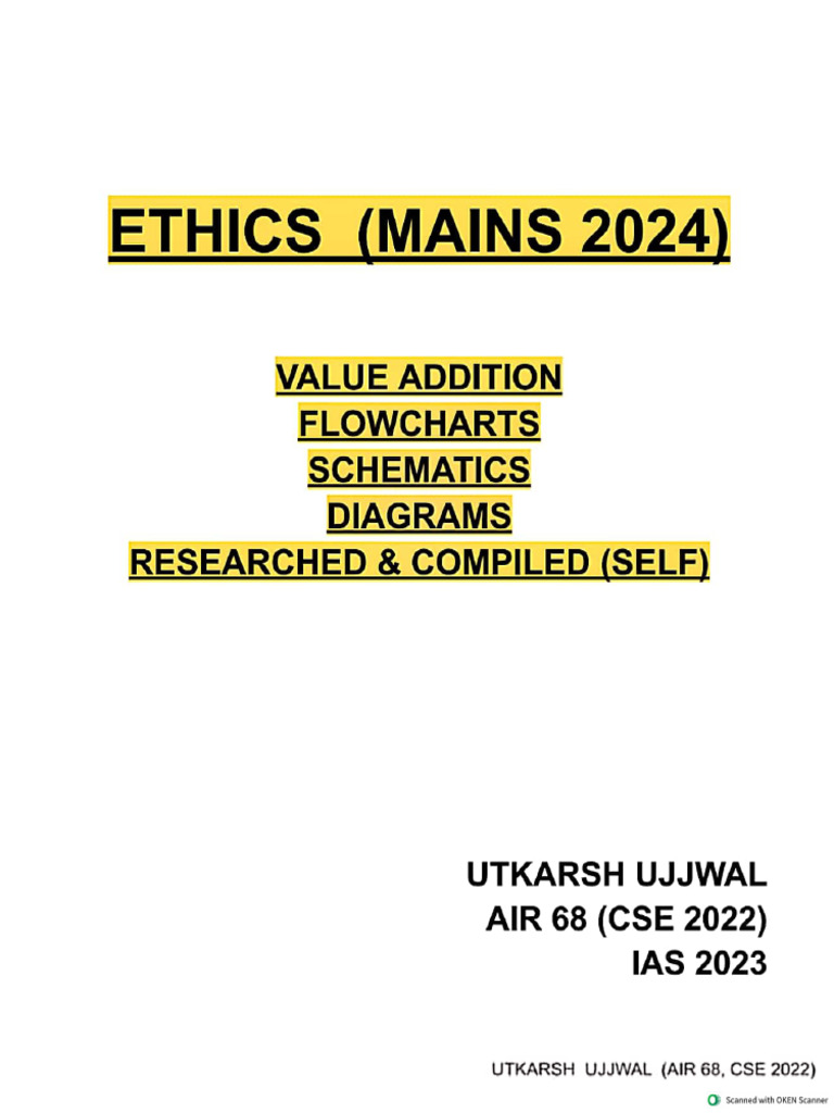 Ethics Value Addi & Flow Chart - Compressed (01-20) | PDF