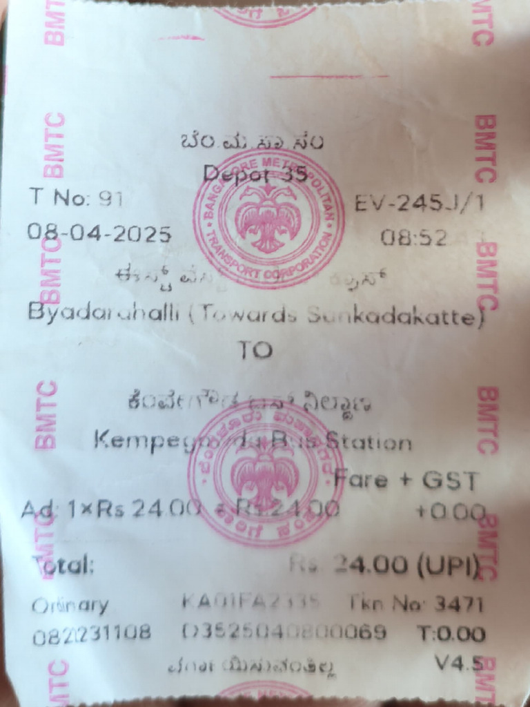 8-4-25 To Bustand | PDF