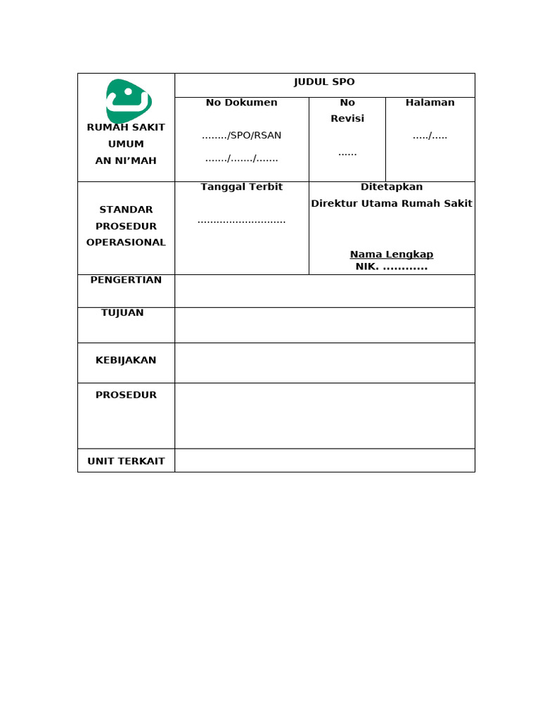 Format Spo 2025 | PDF