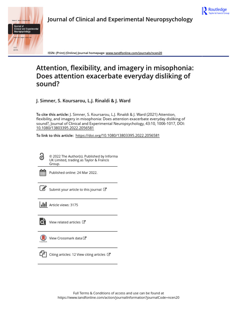 Parametric Testing in Detail | PDF | Attention | Psychological Concepts