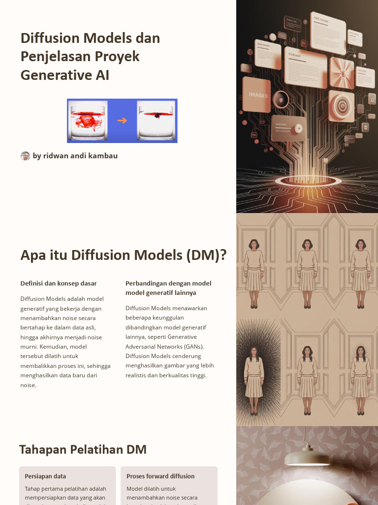 05 Diffusion Models Dan Penjelasan Proyek | PDF