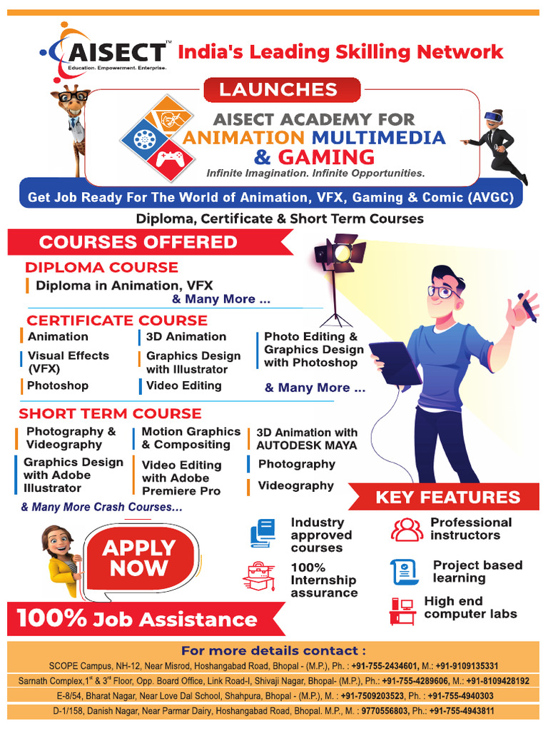 AVGC Leaflet Final Curve | PDF