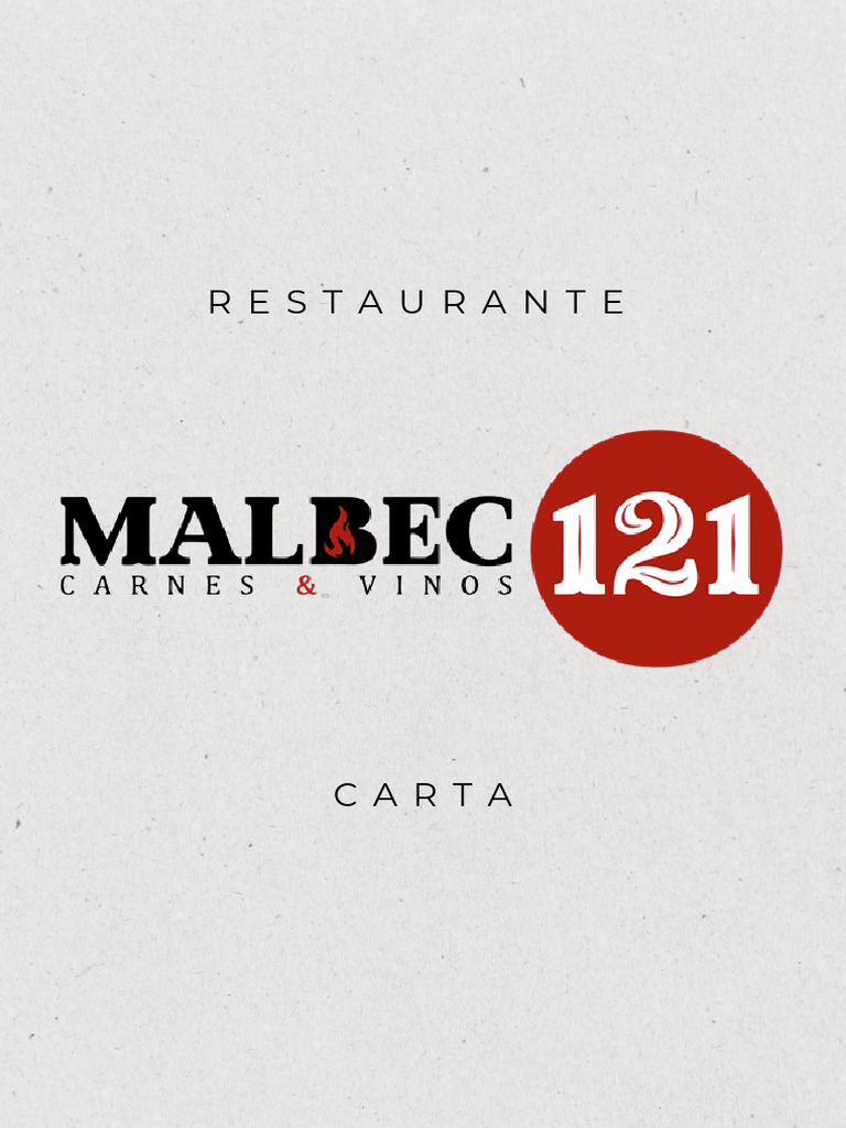 Carta Malbec 121. | PDF | filete | Carne