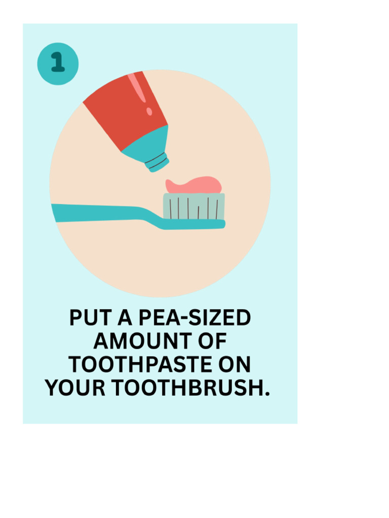 Steps Brushing Teeth | PDF