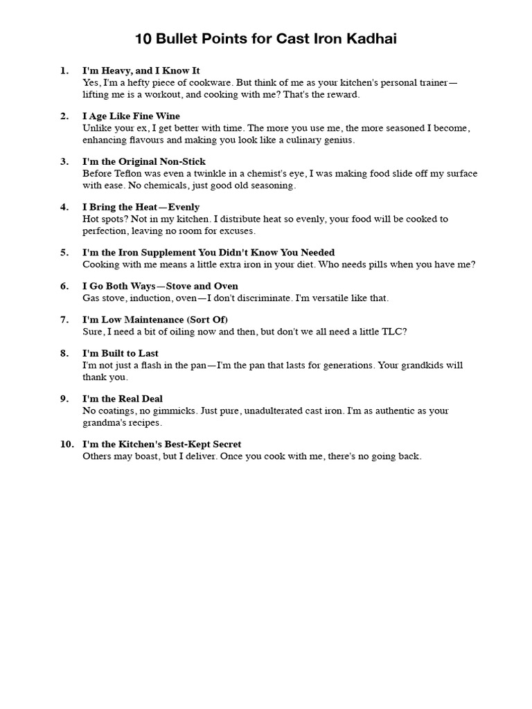 10 Bullet Points | PDF