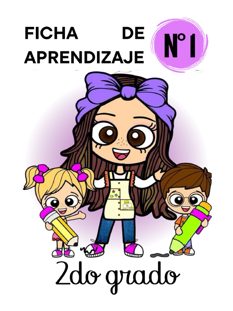 Ficha de Aprendizaje N°1 - 2do Grado | PDF | Cognición | Aprendizaje