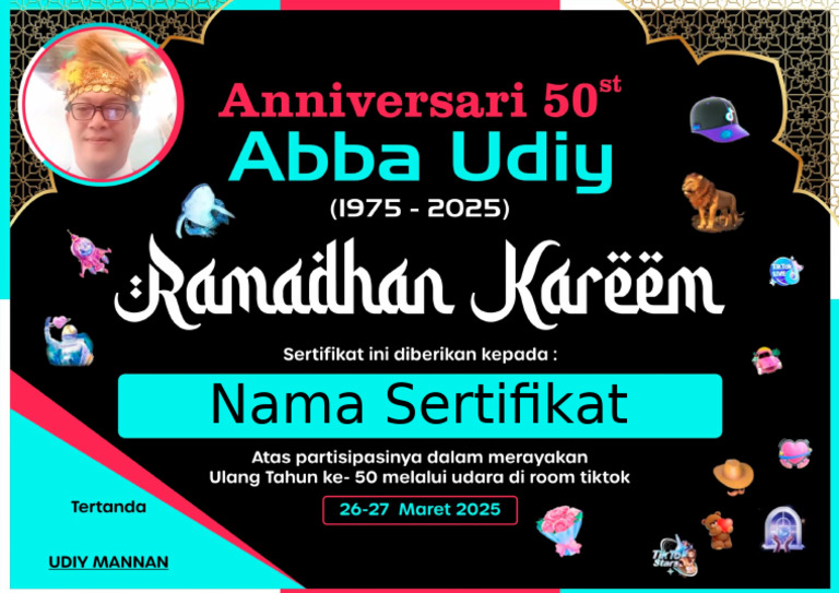SERTIFIKAT UDIY MANNAN | PDF