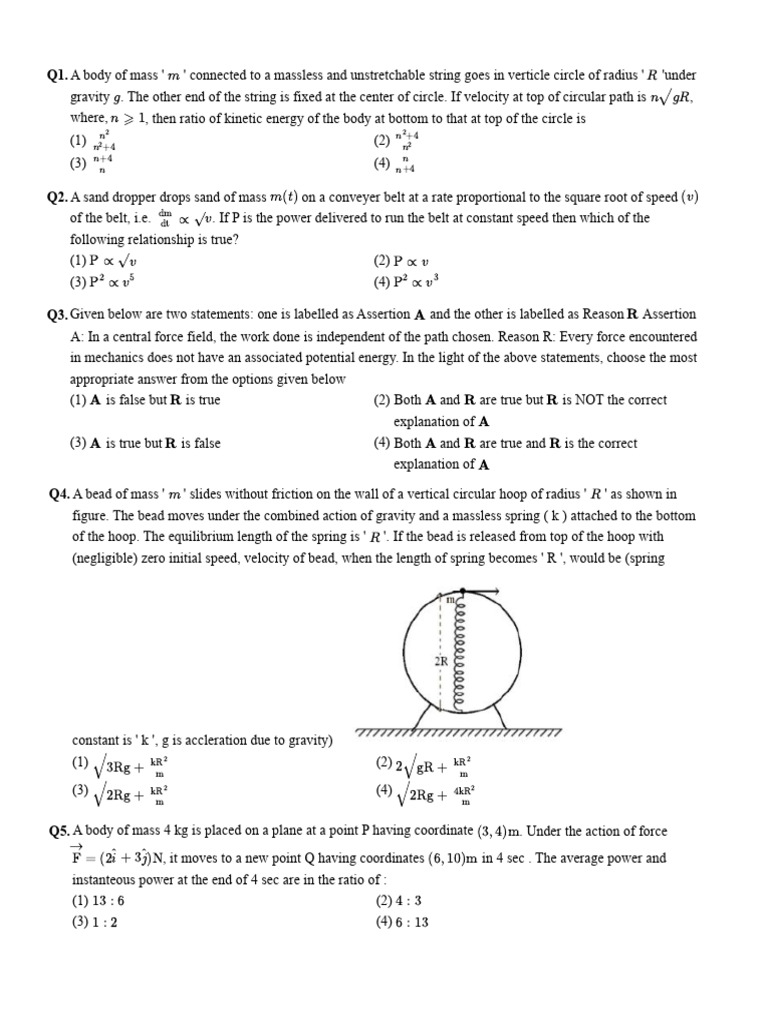 12 IIT Paper 3 Student Copy 21.05.25 | PDF | Photoelectric Effect ...