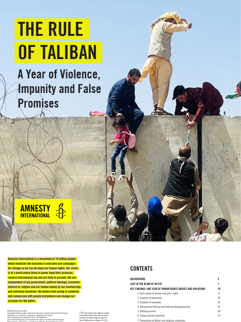 The Rules of Taliban | PDF | Taliban | Afghanistan