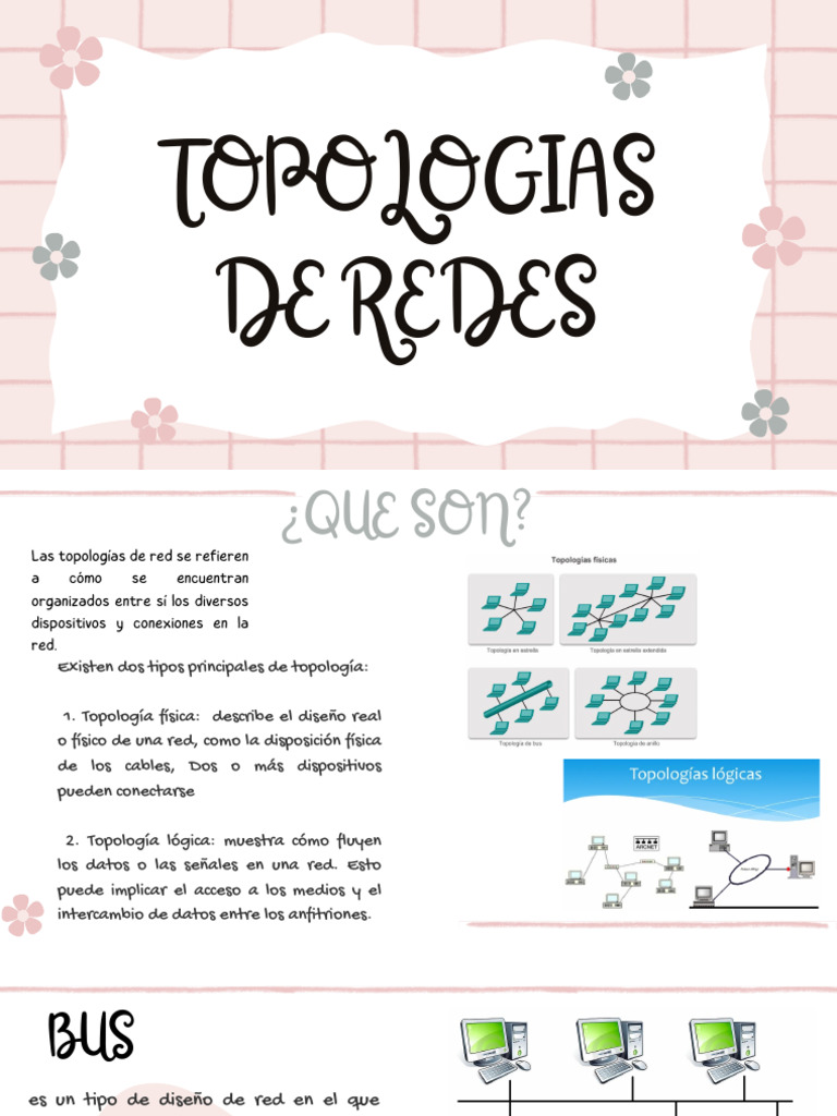 TOPOLOGIAS | PDF | Topología de la red | Red de computadoras