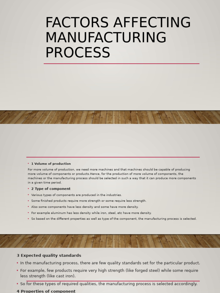 Key Factors in Manufacturing Process Selection | PDF | Machining | Steel
