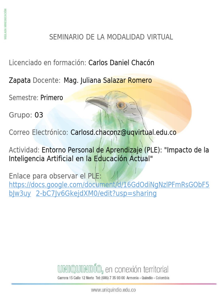 Mi Entorno Personal de Aprendizaje (PLE) | PDF