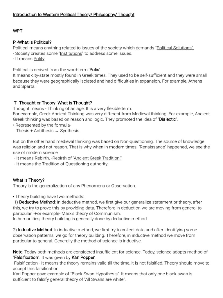 WPT | PDF | Plato | Falsifiability