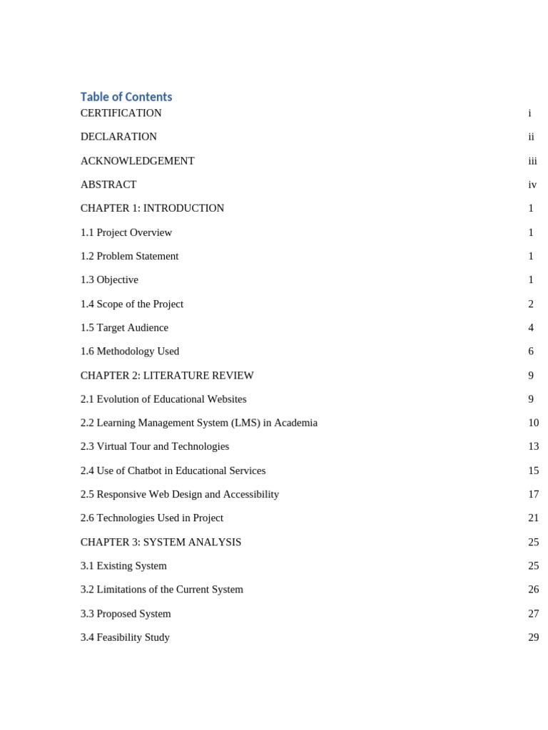 Formatted Contents Aligned | PDF | Computing | Software Engineering