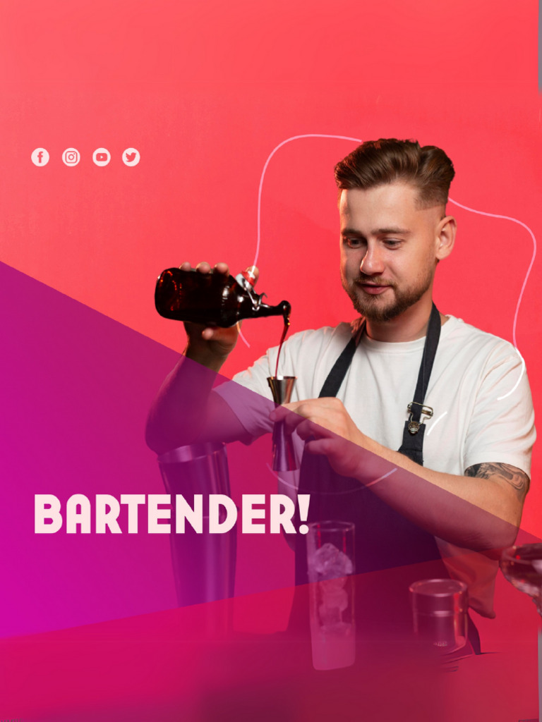 Manual de Bartender | PDF | Cócteles | Ron