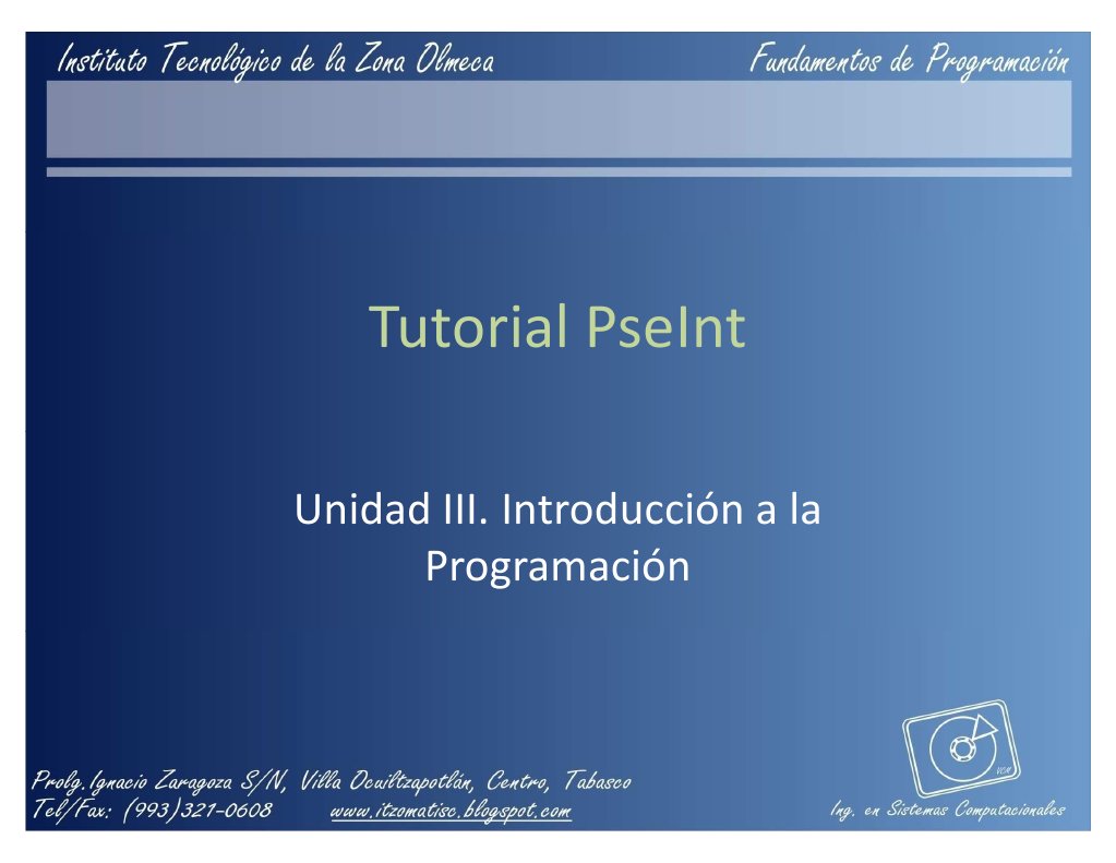 Tutorial de Pseint: Sintaxis y Ejemplos | PDF | Estructura de datos de ...