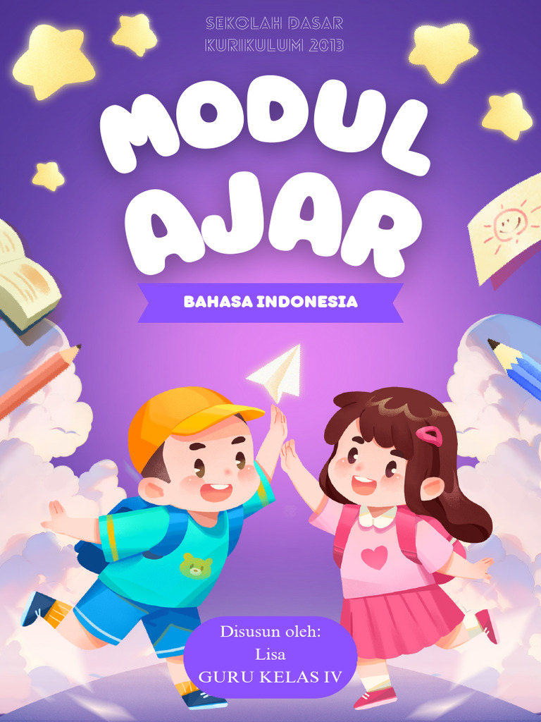 Ungu Warna Warni Ilustratif Asyik Sampul Modul Ajar Dokumen A4_20250511 ...