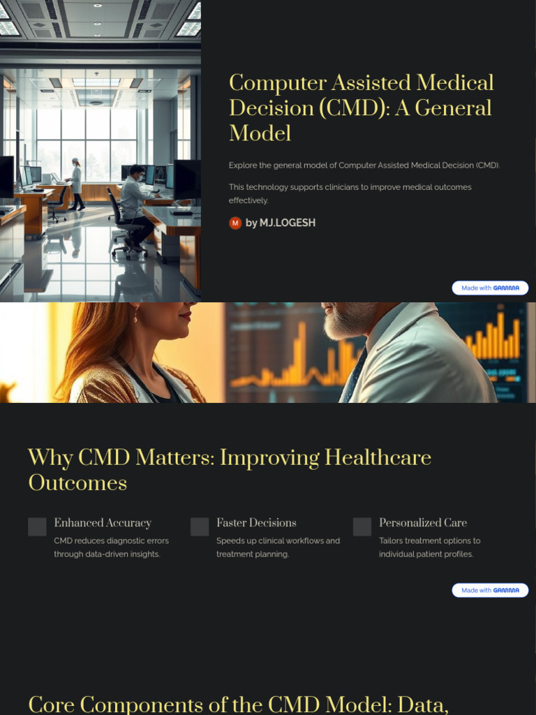 Computer Assisted Medical Decision CMD A General Model | PDF ...