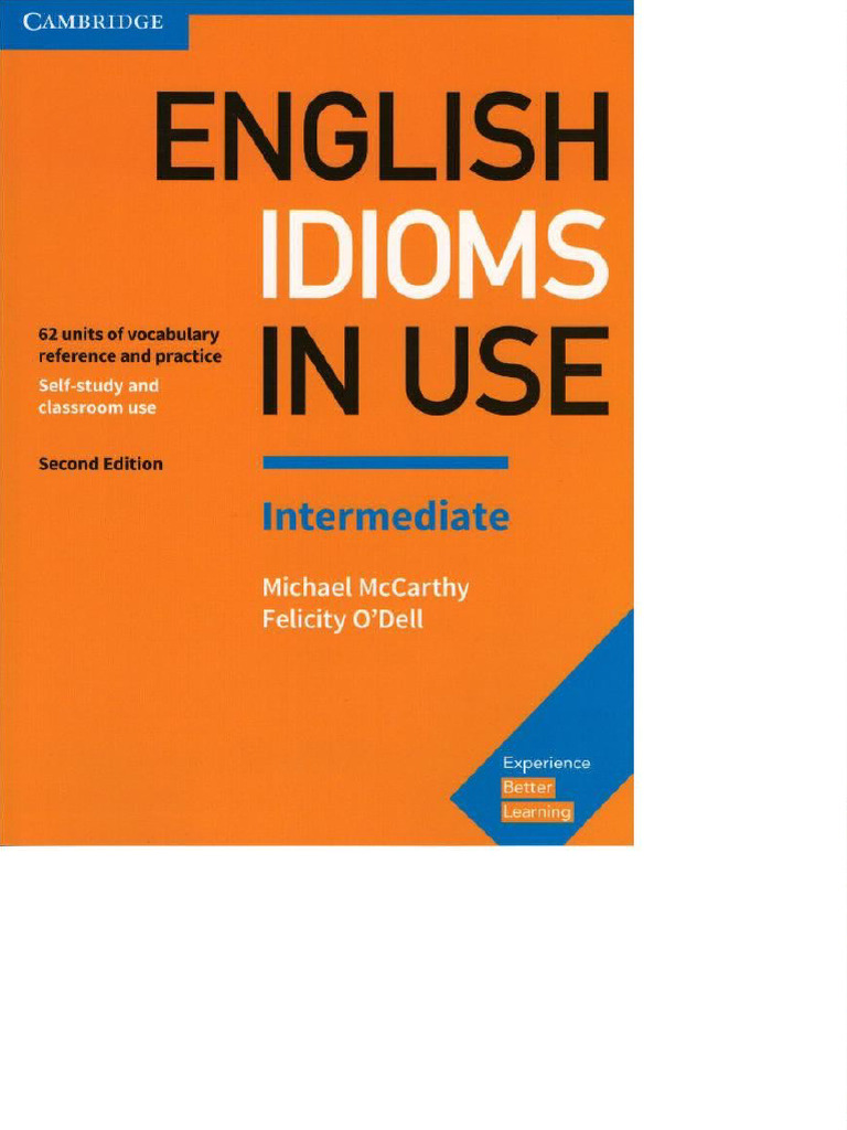 English Idioms in Use Intermediate | PDF