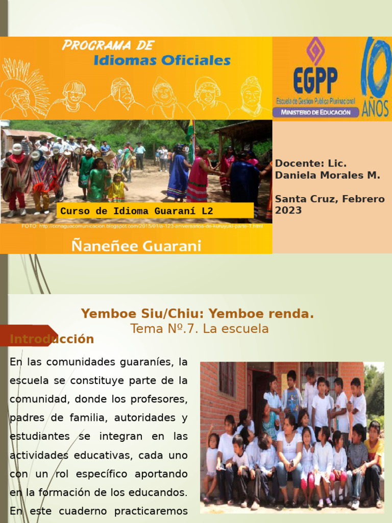 La Escuela y Utiles Escolares | PDF