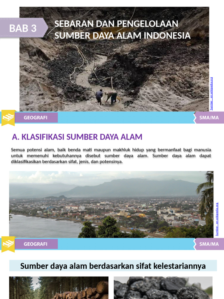 Kelas XI Sebaran Dan Pengelolaan SDA | PDF