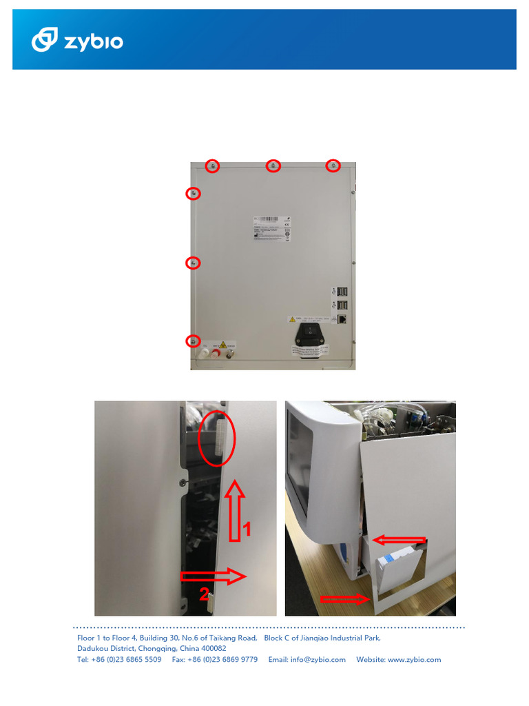 【Zybio】 Z3 CRP Hematology Analyzer Installation Guide V1.3 - 20200619 | PDF | Manufactured Goods ...