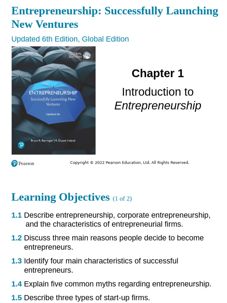Barringer Ent6 01 | PDF | Entrepreneurship