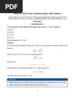 Triangle Method: Exact Value Solutions | PDF | Trigonometric Functions ...