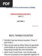 8051 Timer and Control Registers Explained | PDF | Digital Electronics | Computer Science