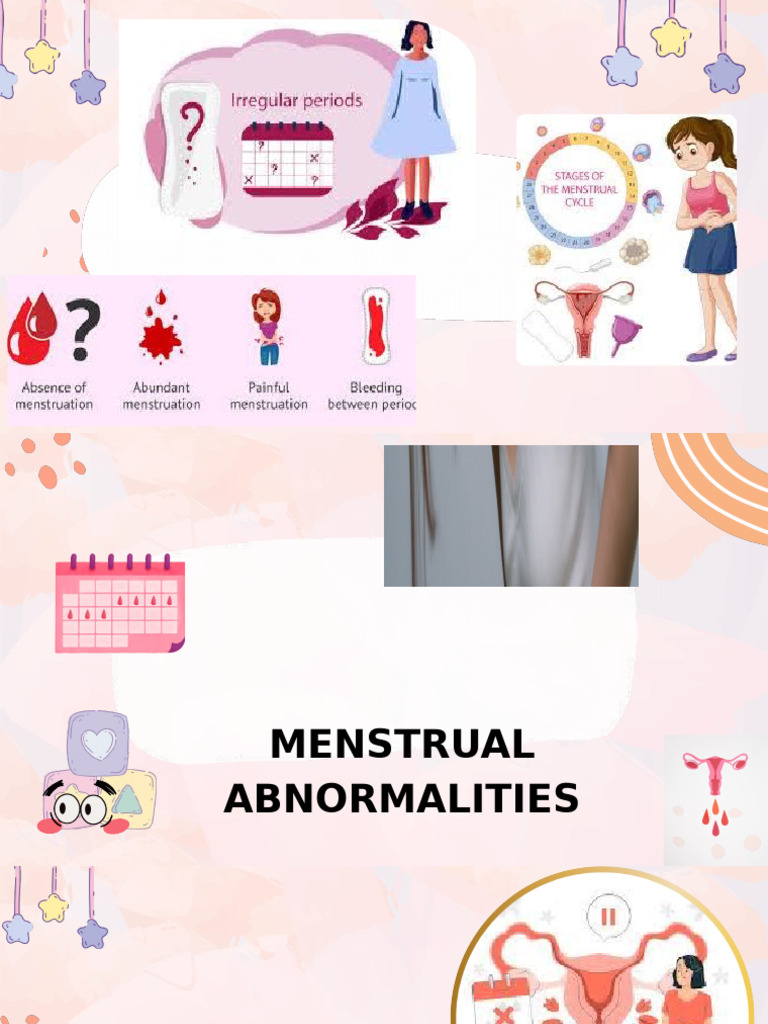 Menstrual Abnormalities | PDF | Polycystic Ovary Syndrome | Menstrual Cycle