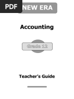 Accounting Grade 12 Cash Flow Statement Notes | PDF | Cash Flow ...