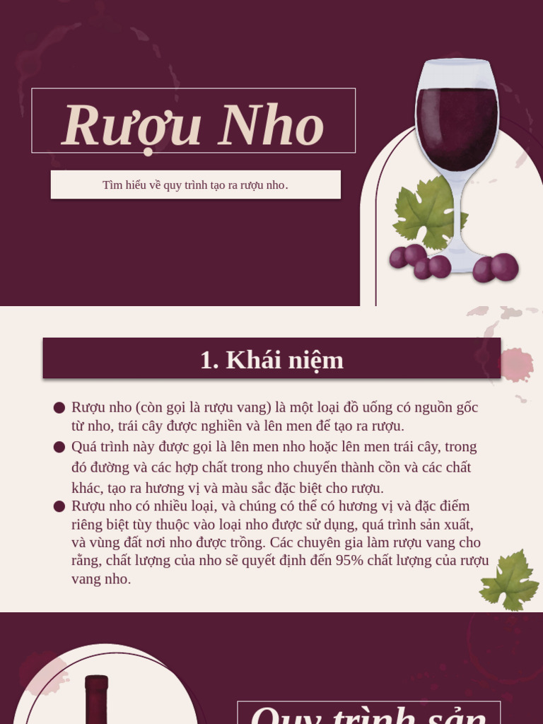 Rượu Nho | PDF