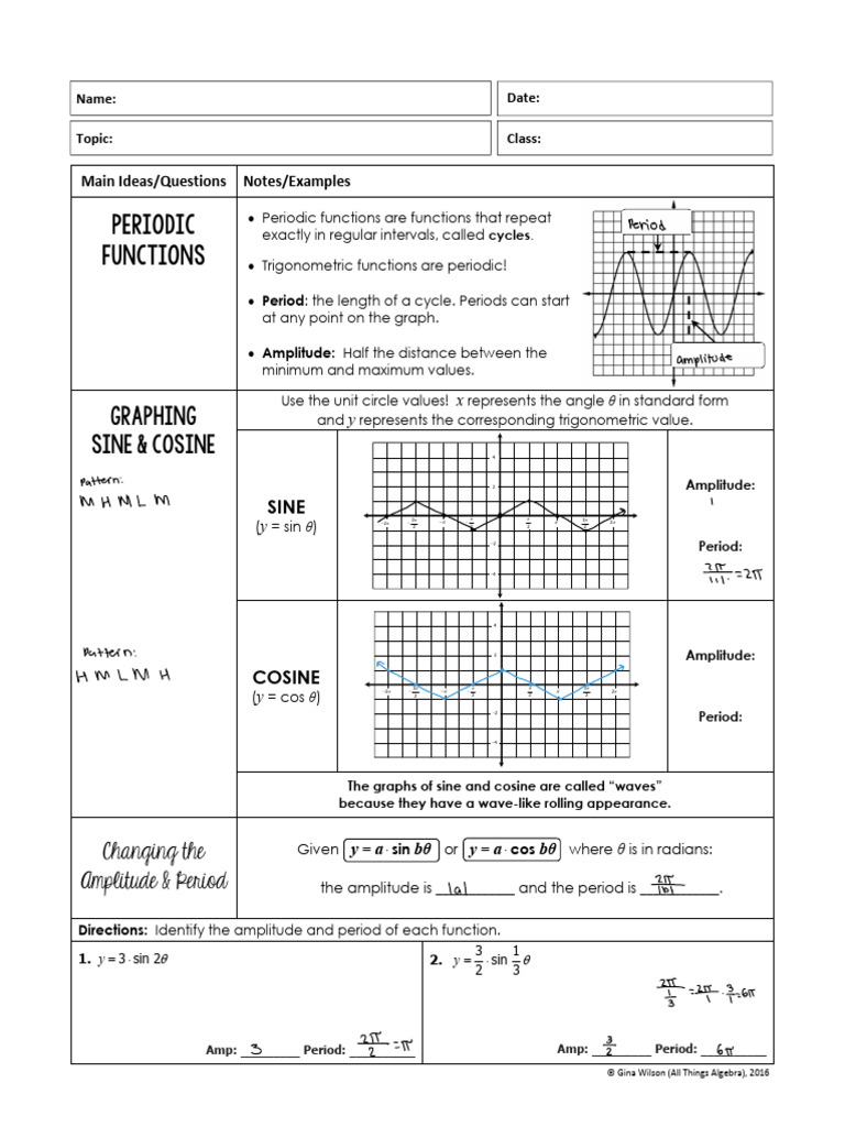 Lesson 12 P2 1 | PDF | Trigonometric Functions | Functions And Mappings