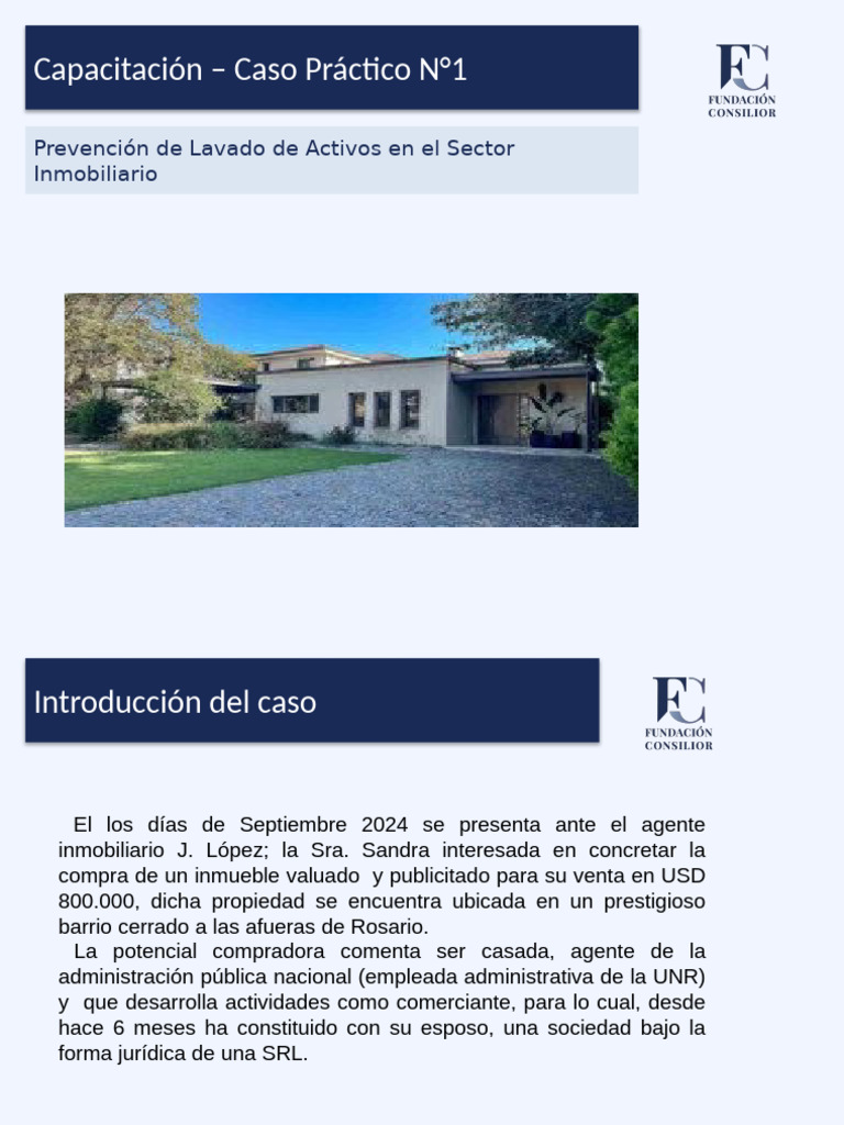 CPI (UIF Sector Inmobiliario. Casos Practicos 2025) | PDF