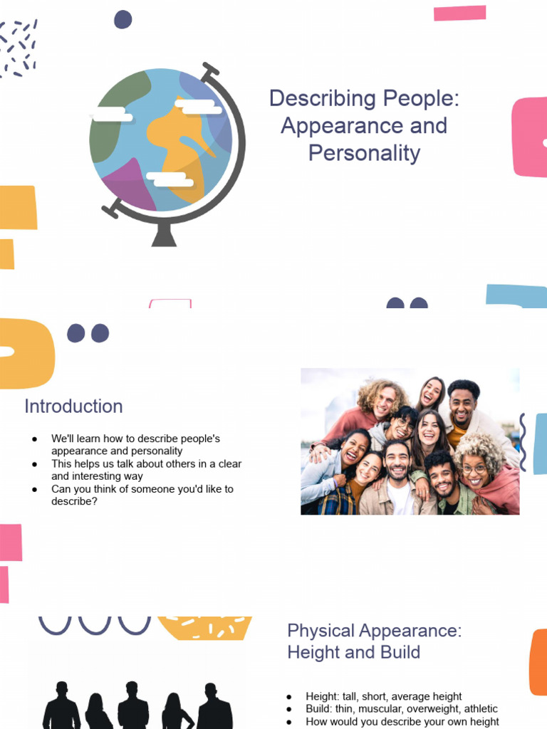 Describing Appearance and Personality | PDF