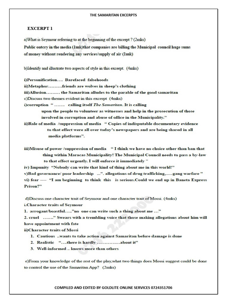 The Samaritan App Controversy Insights | PDF | Prosecutor | Corruption
