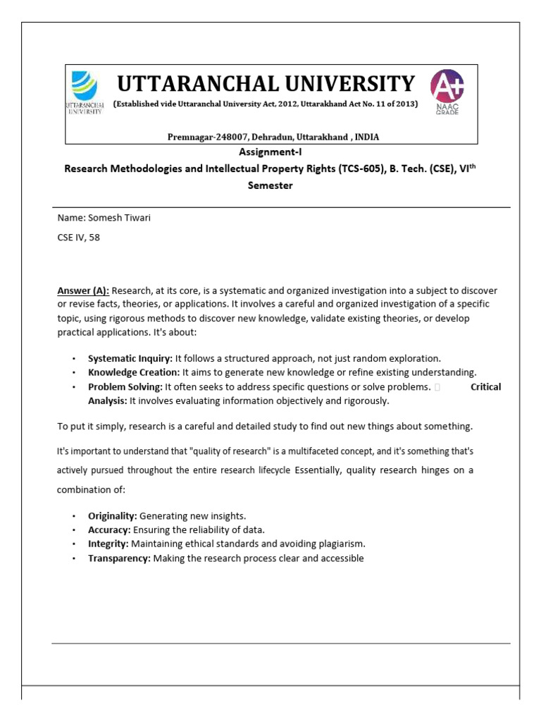 Research Ass1 | PDF | Sampling (Statistics) | Methodology