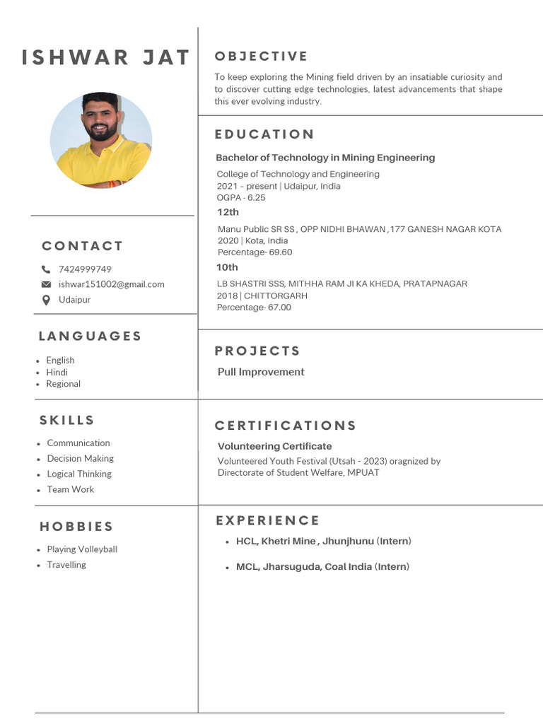 Ishwar Resume | PDF